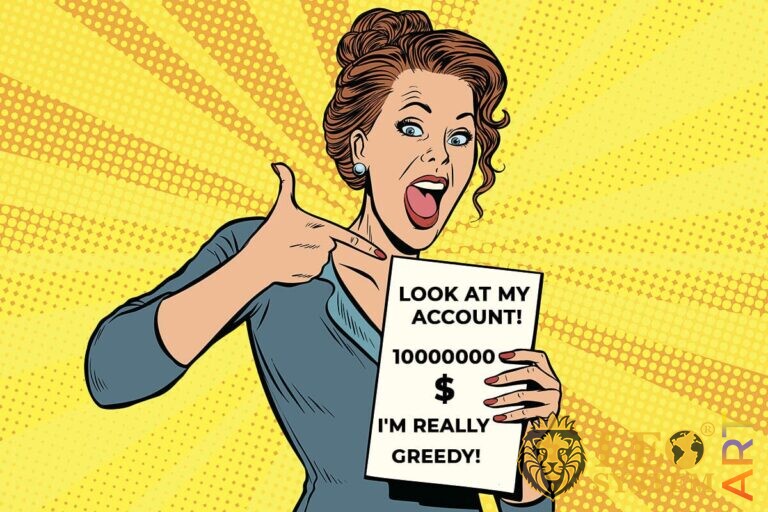 Greedy People and Money | LeoSystem.art