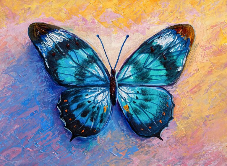 Romantic Paintings With Butterflies LeoSystem art