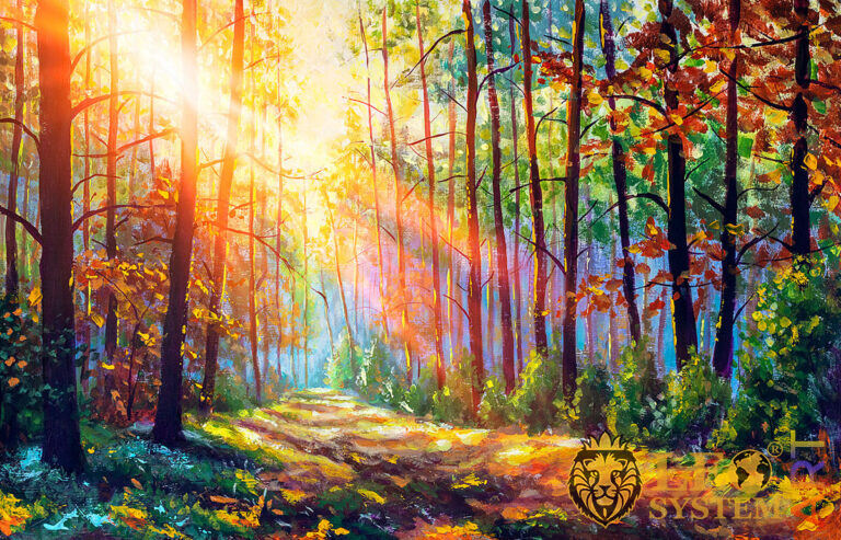 Paintings with Magnificent Forest Landscapes | LeoSystem.art