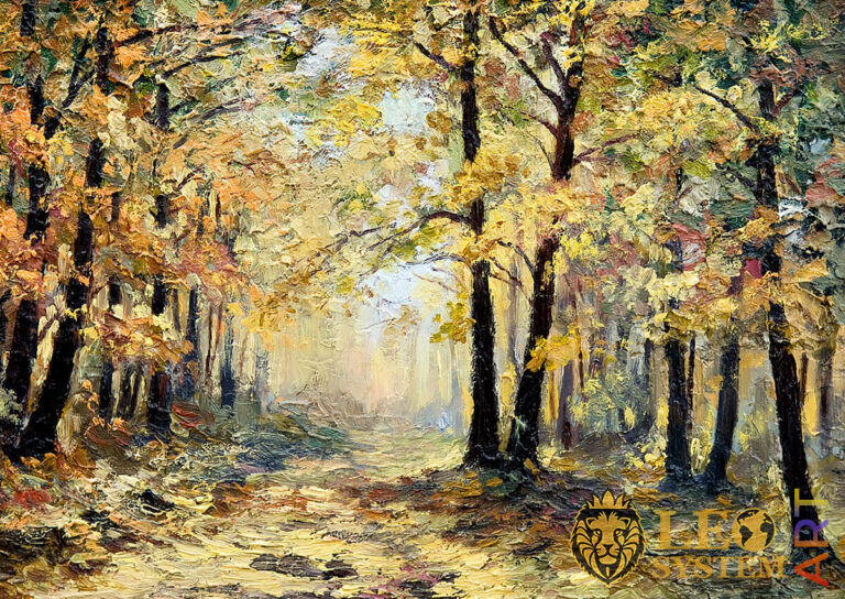 Paintings with Magnificent Forest Landscapes | LeoSystem.art