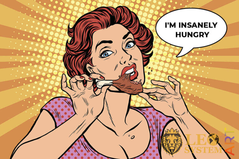 Amazing Hungry Women and Their Love of Food | LeoSystem.art